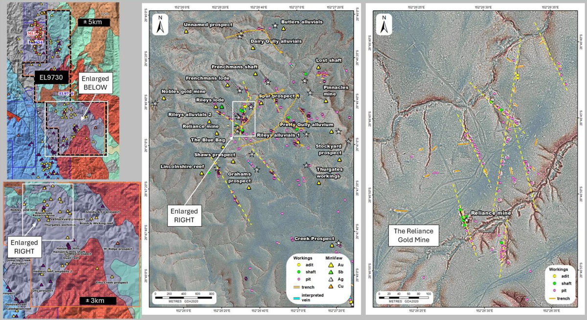 791 ANTIMONY, GOLD AND COPPER MINERALISATION MINE WORKINGS IDENTIFIED ...